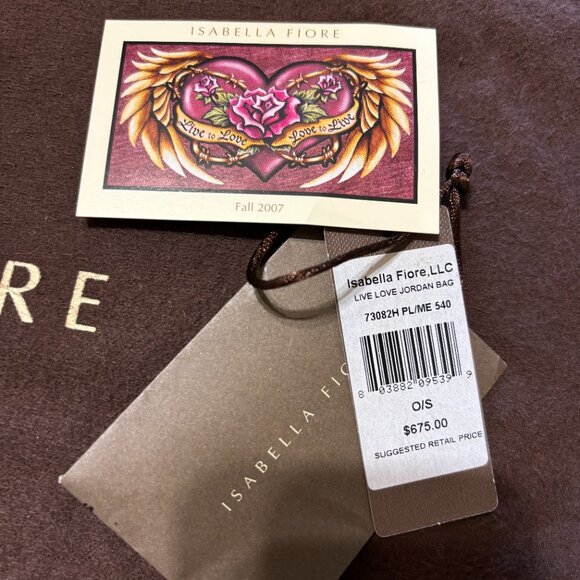 Isabella Fiore | Bags | Limited Edition Fall 207 Isabella Fiora Live ...
